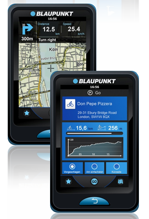 Blaupunkt BikePilot03 › Blaupunkt bringt Outdoor-Navi ...