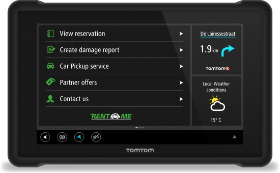 TomTom Bridge: 7 Zoll Android Navigations-Tablet für den Business ...