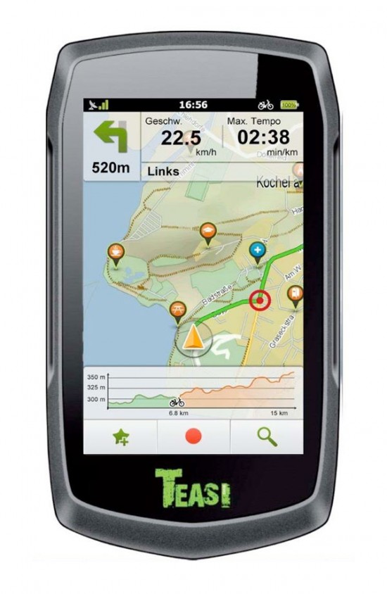 Neues Teasi One › pocketnavigation.de | Navigation | GPS | Blitzer | POIs
