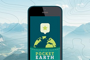 Pocket Earth: Flotte Karten-App mit topografischen Karten ...