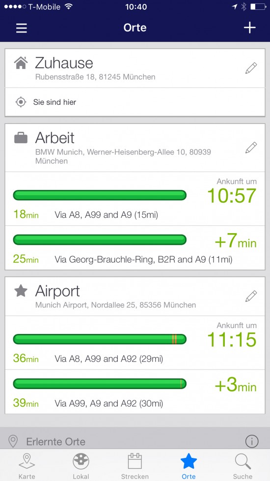 INRIX Traffic App in neuer Version für iOS und Android ...