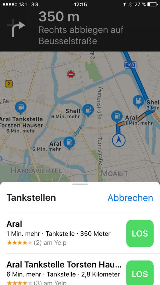 Apple Karten App für iOS 10: Die neuen Funktionen › pocketnavigation.de ...