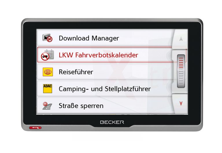 Becker zeigt neue Navis für Einsteiger und Profis › pocketnavigation.de ...