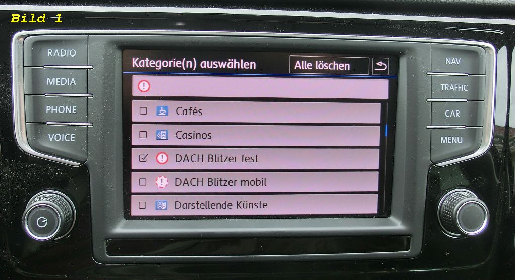 VW Discover Pro Generation 1 / 2 › pocketnavigation.de | Navigation ...