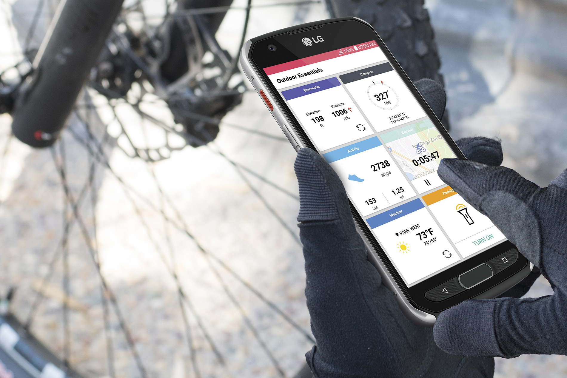 LG X Venture: Outdoor Smartphone mit Essentials App › pocketnavigation ...