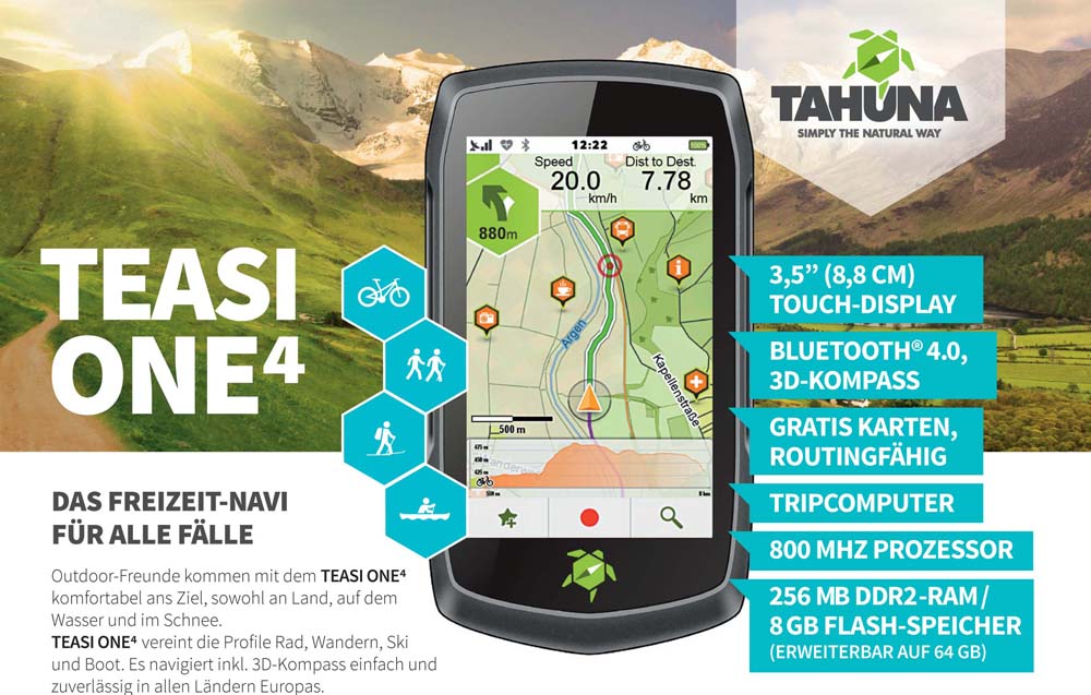 Teasi One4 kommt › pocketnavigation.de | Navigation | GPS | Blitzer | POIs