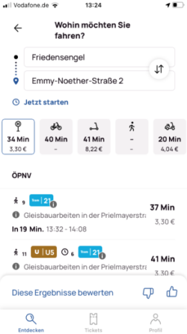 MVGO ist eine neue Nahverkehr-App für München › pocketnavigation.de ...