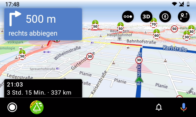 Blitzer De Android Auto