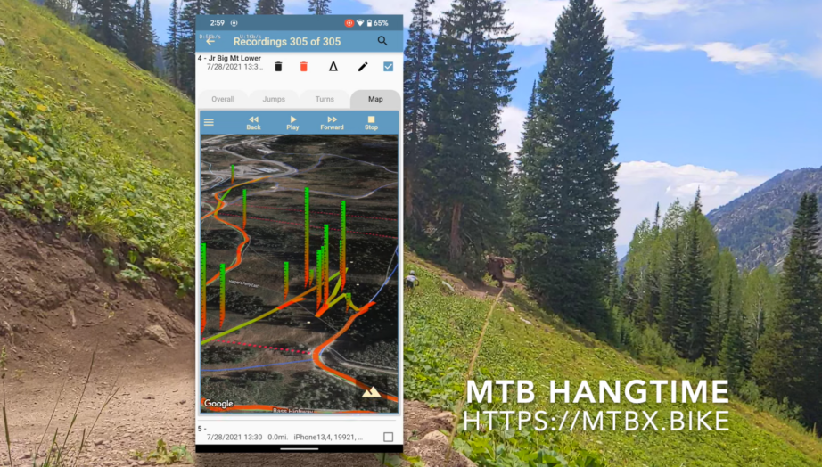 Tracking-App MTB Hangtime für Mountainbike-Touren › pocketnavigation.de ...
