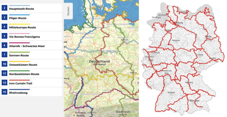 EuroVelo-Routen jetzt zum Download › pocketnavigation.de | Navigation ...